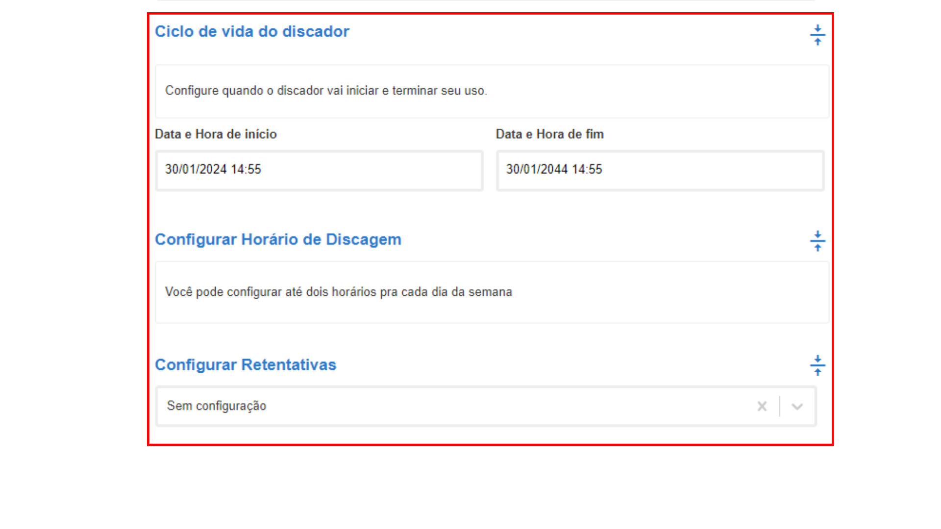 Discador Automático – Atende Simples